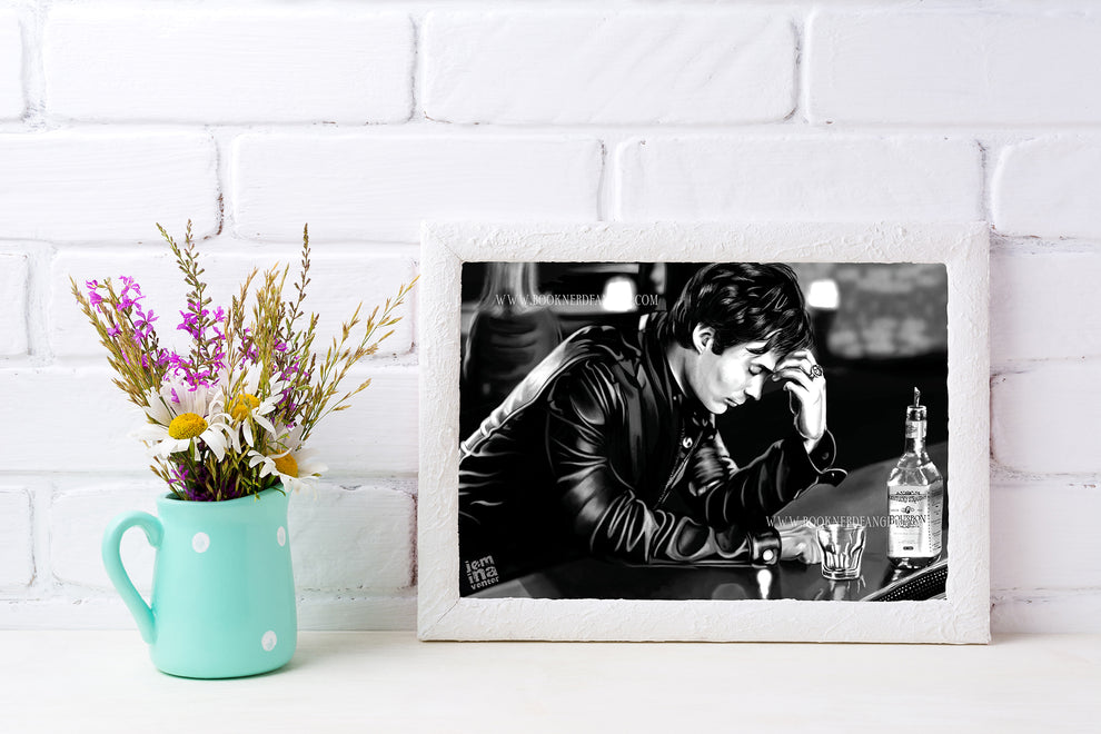 Damon Art Print – Fictional Alchemy