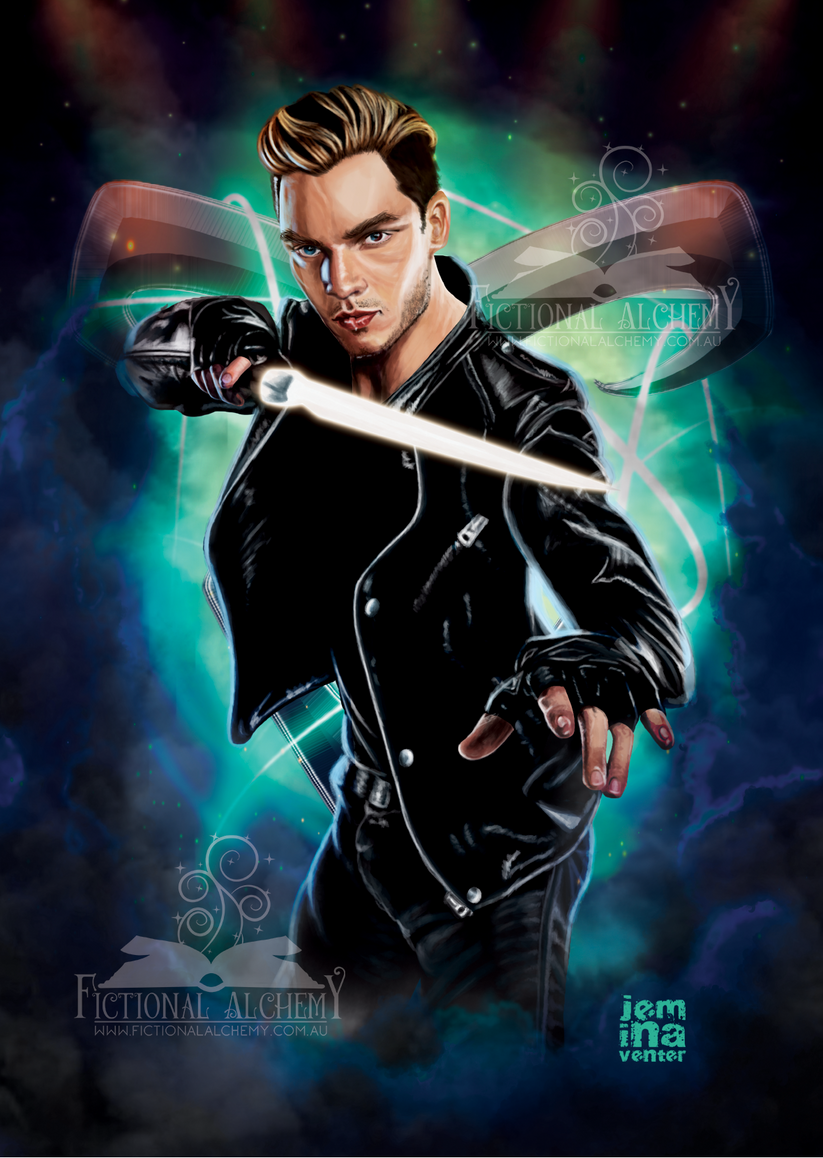Parabatai Series: Jace Herondale Art Print – Fictional Alchemy